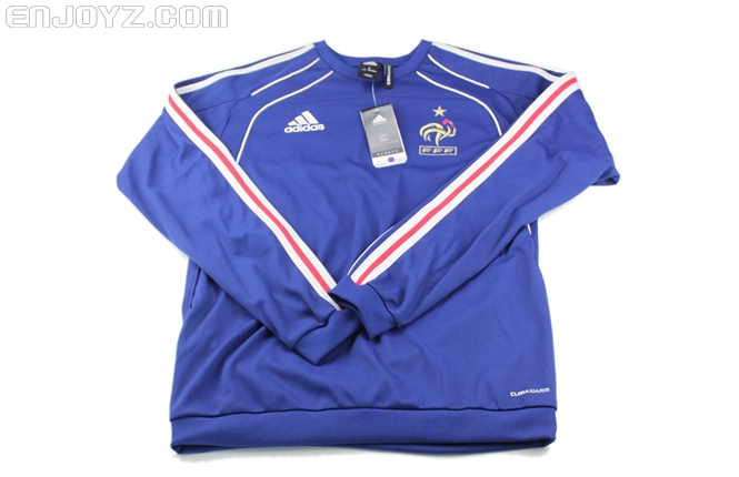 【球衣图解】adidas FFF Swt Top 09-10赛季法国队针织卫衣 - 足球鞋美图_实拍图片 - 足球鞋足球装备门户_ENJOYZ ...
