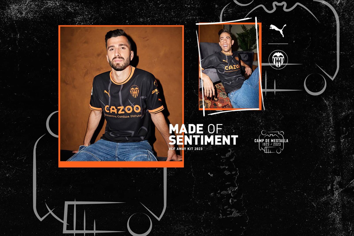 巴伦西亚发布2022/23赛季客场球衣 - 球衣 - 足球鞋足球装备门户_ENJOYZ足球装备网