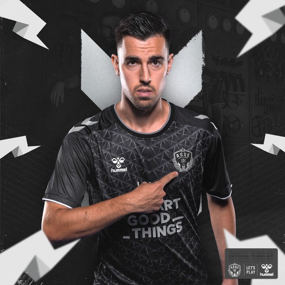 圣埃蒂安发布2022/23赛季第二客场球衣 - 球衣 - 足球鞋足球装备门户_ENJOYZ足球装备网