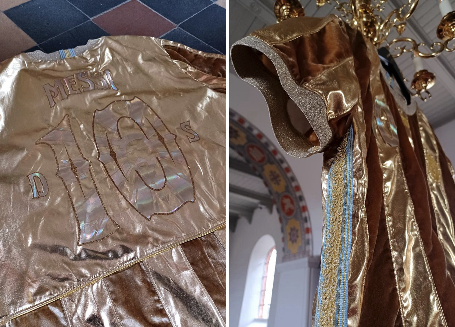 Fokohaela为梅西打造独一无二的特别版球衣 - 球衣 - 足球鞋足球装备门户_ENJOYZ足球装备网