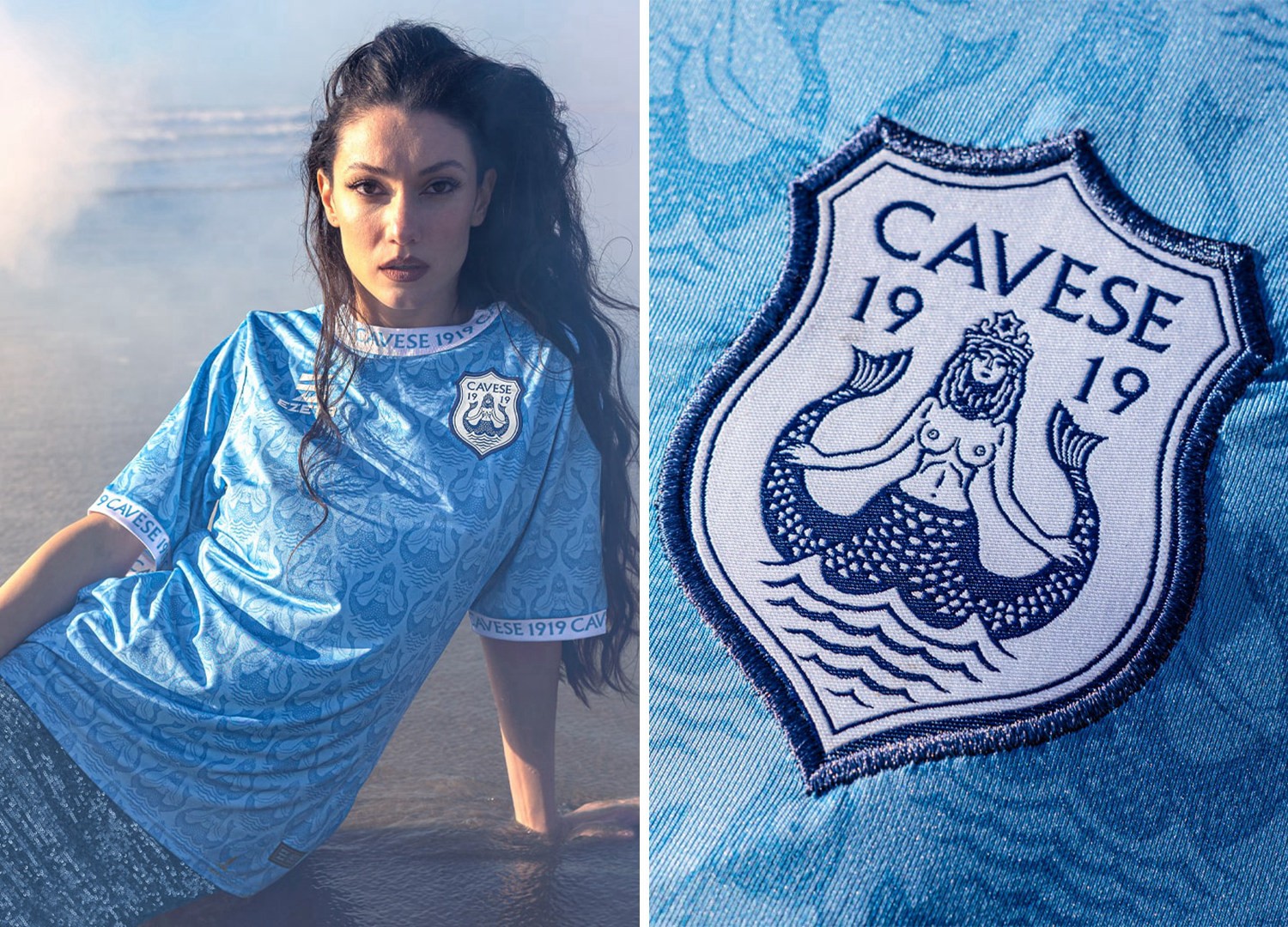 Ezeta Design为意大利低级别球队Cavese 1919推出新球衣 - 球衣 - 足球鞋足球装备门户_ENJOYZ足球装备网