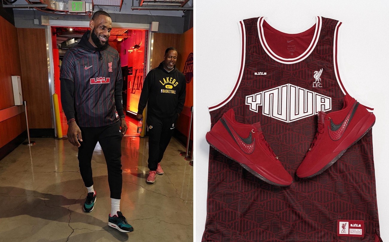 LFC × LeBron联名系列发布 - 球衣 - 足球鞋足球装备门户_ENJOYZ足球装备网