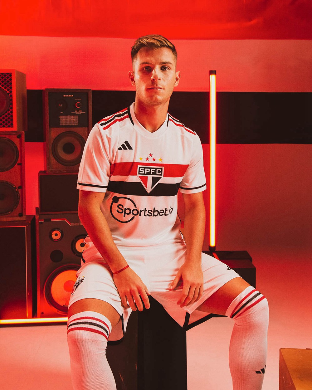 阿迪达斯发布圣保罗2023赛季主场球衣 - 球衣 - 足球鞋足球装备门户_ENJOYZ足球装备网