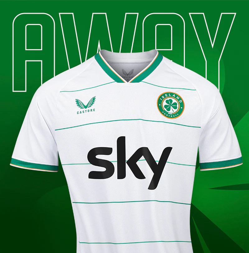 爱尔兰国家队2023年客场球衣发布 - 球衣 - 足球鞋足球装备门户_ENJOYZ足球装备网