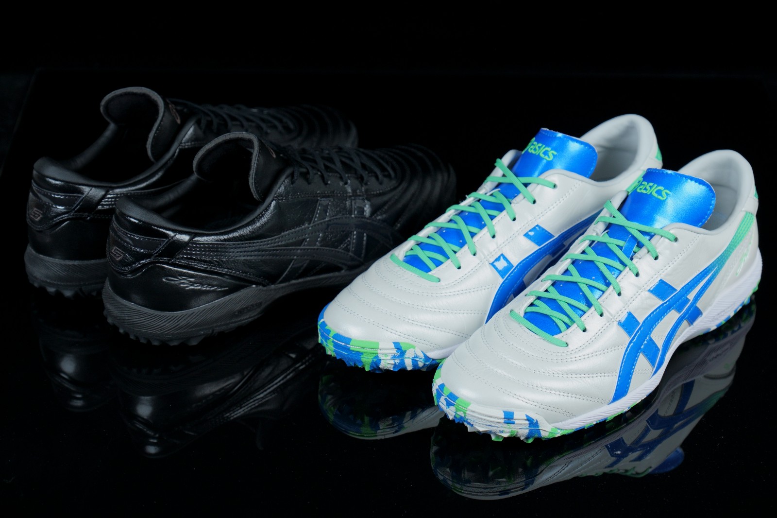 ASICS C3 FF TF 全黑配色足球鞋 - 足球鞋美图_实拍图片 - 足球鞋足球装备门户_ENJOYZ足球装备网