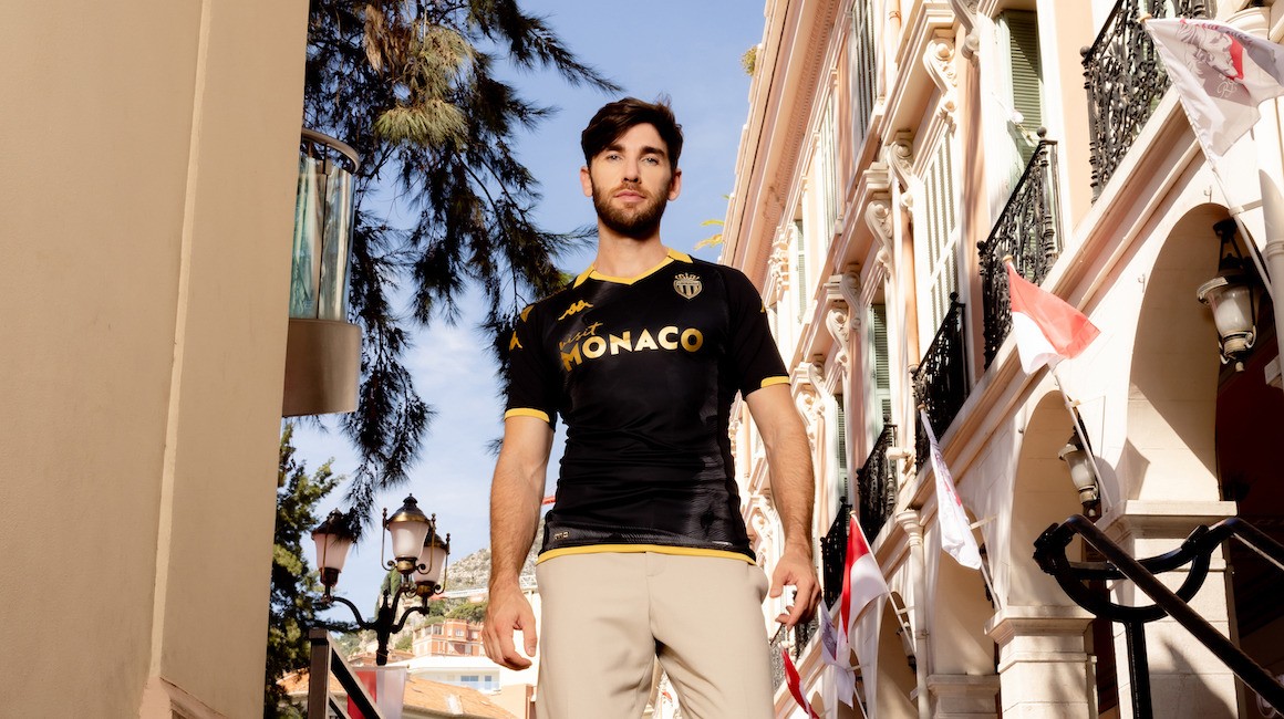 AS Monaco携手Kappa推出2023/24赛季客场球衣 - 球衣 - 足球鞋足球装备门户_ENJOYZ足球装备网
