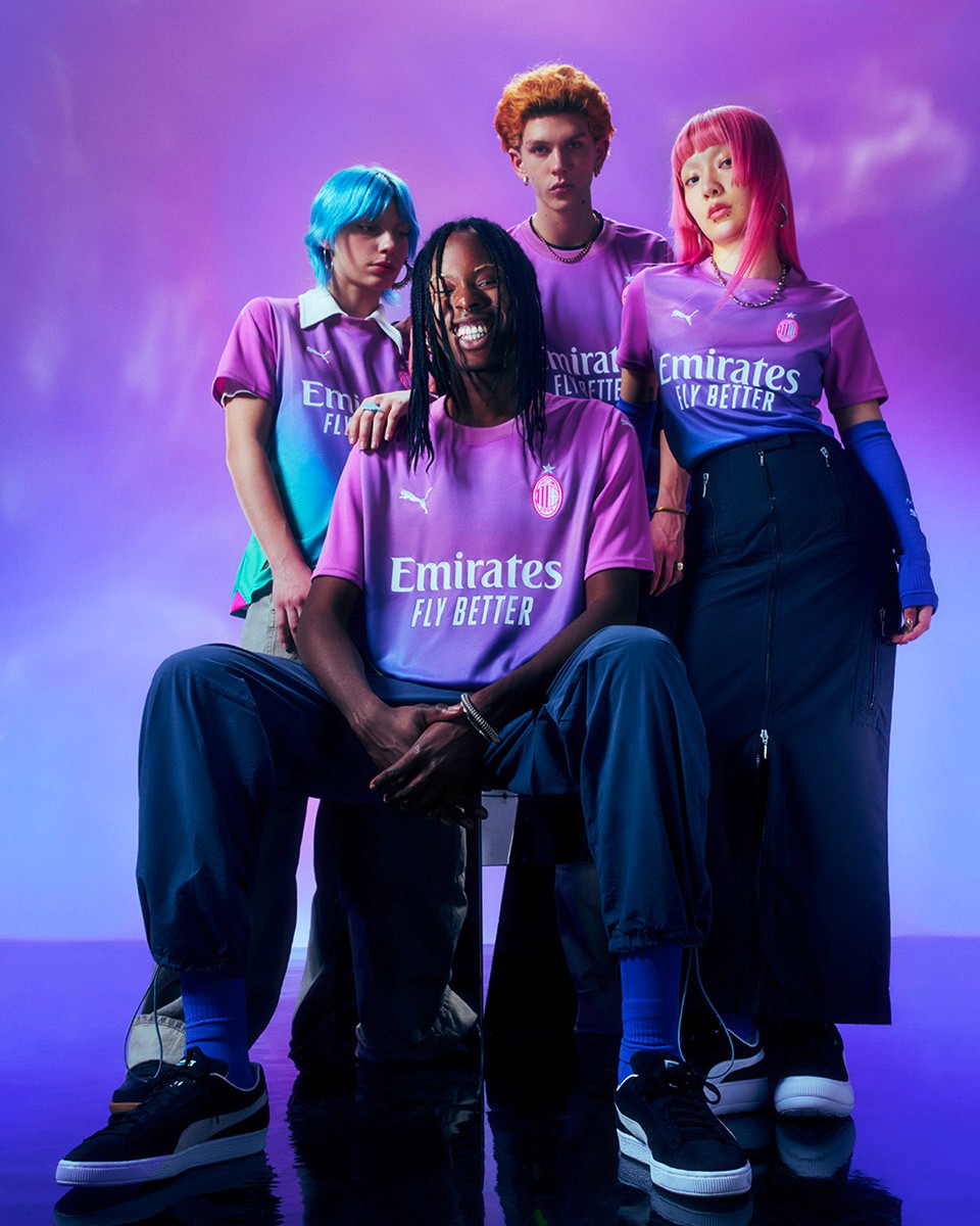 PUMA发布AC米兰2023/24赛季第二客场球衣 - 球衣 - 足球鞋足球装备门户_ENJOYZ足球装备网