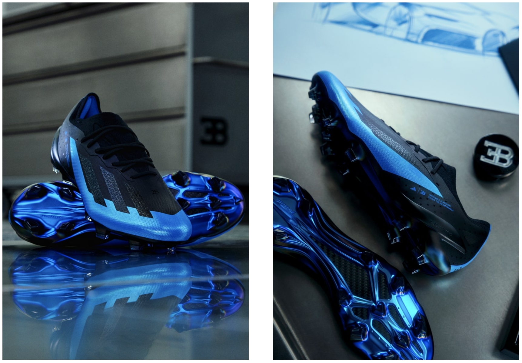 Adidas Meets Bugatti，X Crazyfast 炫出新高度！ - 球鞋 - 足球鞋足球装备门户_ENJOYZ足球装备网